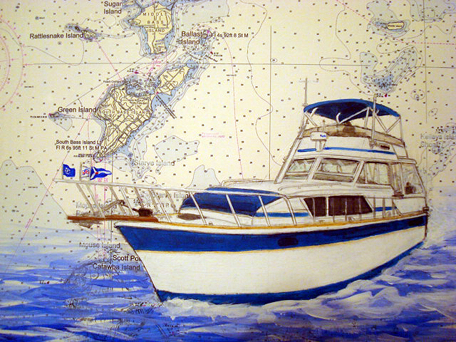 Art On The Water - Recent Commissions - By Salina Kalnins